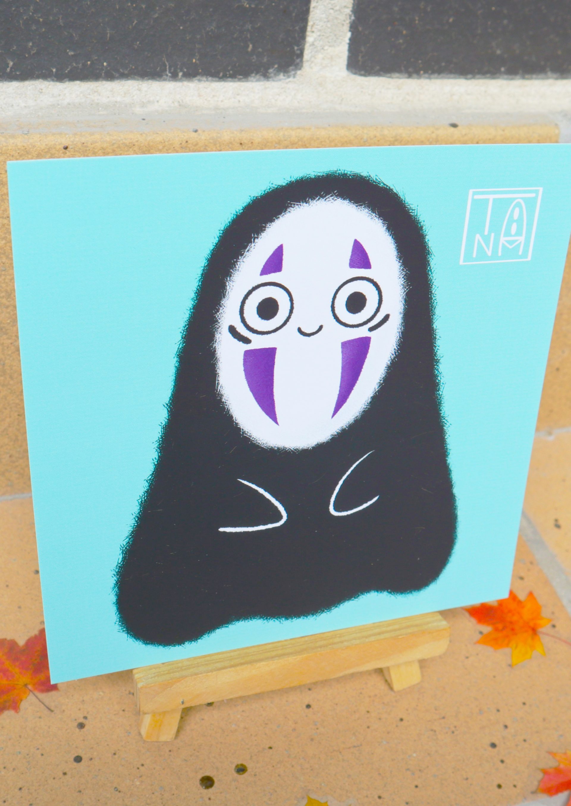 Ilustración Sin Rostro – El Viaje de Chihiro | TIMANIMA