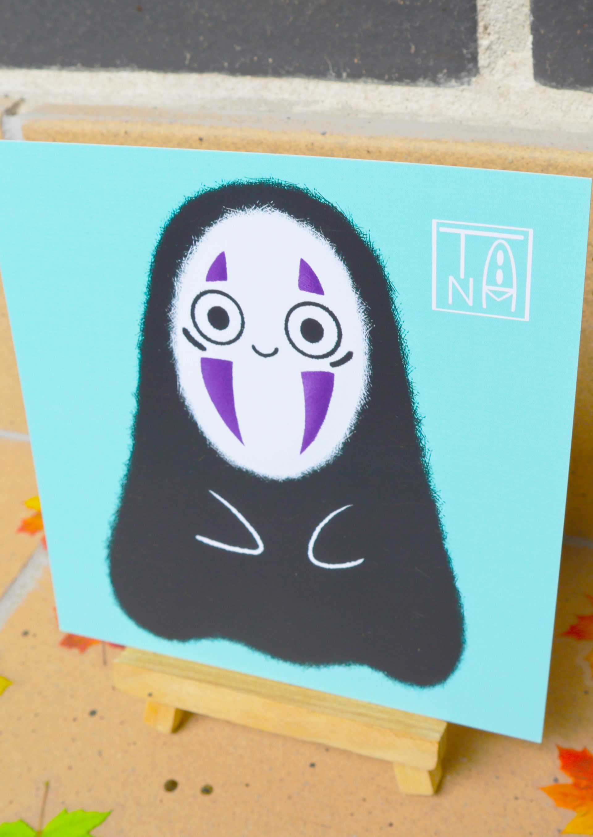 Ilustración Sin Rostro – El Viaje de Chihiro | TIMANIMA